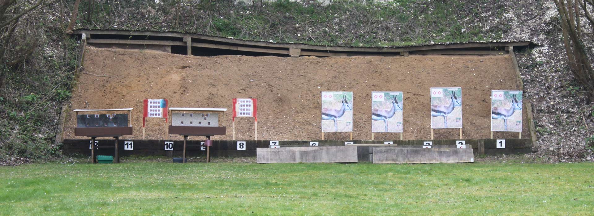 Aldershot Rifle & Pistol Club covering Bagshot Lea and Farnham Surrey